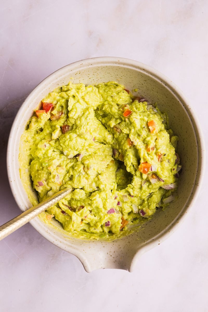 10-Minute Protein Guacamole with White Beans - Hannah Magee RD