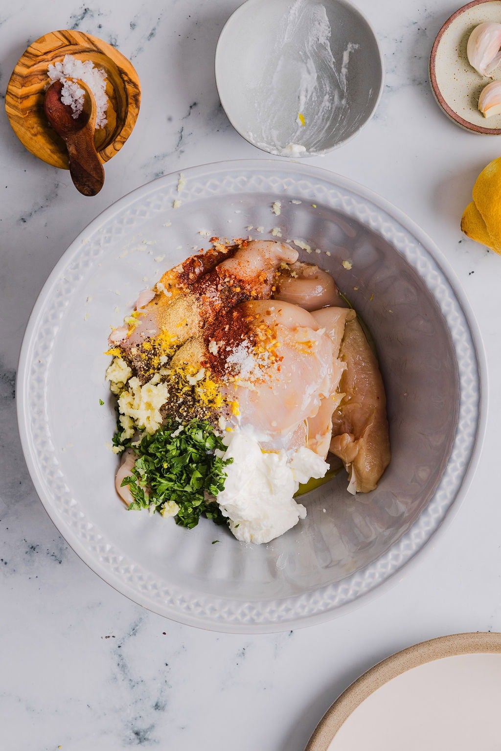 Baked Greek Yogurt Marinated Chicken Breasts (Super Juicy!) - Hannah ...